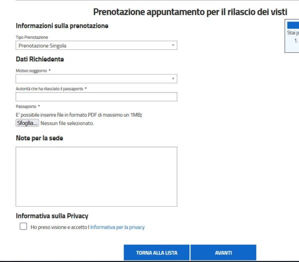 Como funciona o sistema Prenot@mi? Tudo sobre vagas | La Via Italia